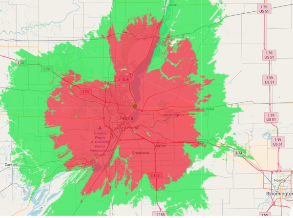 Coverage Maps – PALS Repeater Group